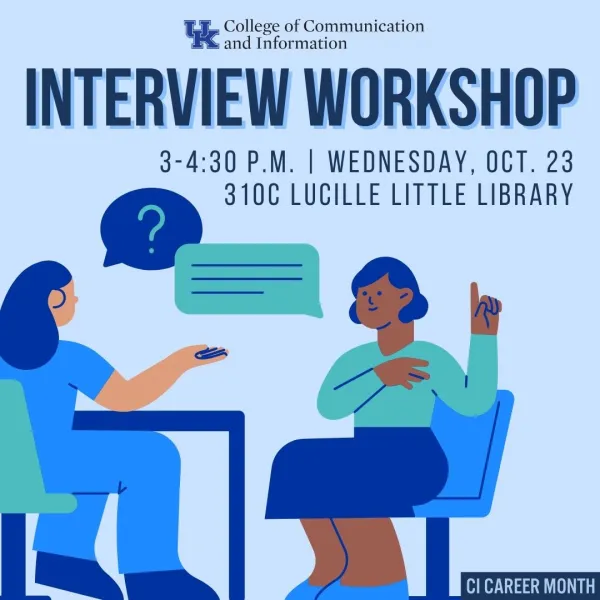 Interview Workshop (Career Month) | College of Communication & Information